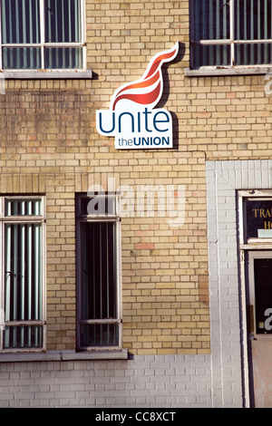 The Unite Trade Union building on 102 High Street, Belfast, Northern ...