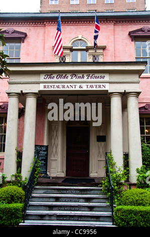 Historic The Olde Pink House and Restaurant Savannah,Georgia, United ...