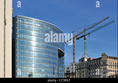 Lex building of the Council of the European Union in Brussels Stock ...