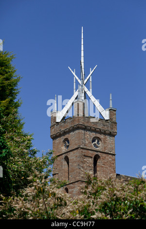 St Michael's Parish Church, Linlithgow stained glass window Stock Photo ...
