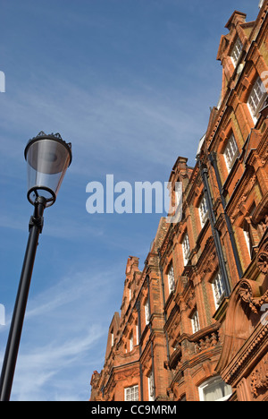 redbrick victorian mansion block, designed by harry bell measures, in ...