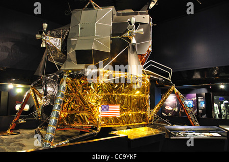 US. moon landing capsule at The Science Museum, Exhibition Road ...