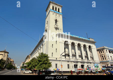 Port Authority building Myanma Yangon Myanmar Rangoon Burma 2006 Stock ...