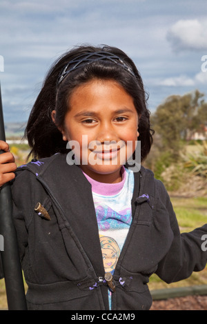 Maori child at Rotorua New Zealand 2 Stock Photo - Alamy