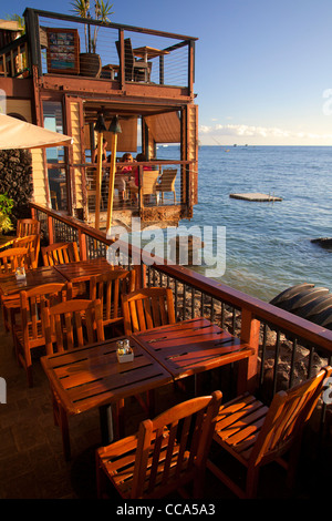Kimo restaurant, Lahaina, Maui, Hawaii Stock Photo - Alamy