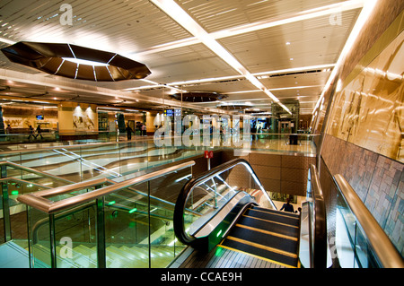Union Station Dubai Metro interior design graphics Stock Photo - Alamy
