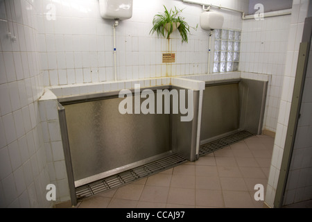 sanistall public waterfall urinals in a public toilet hong kong hksar ...