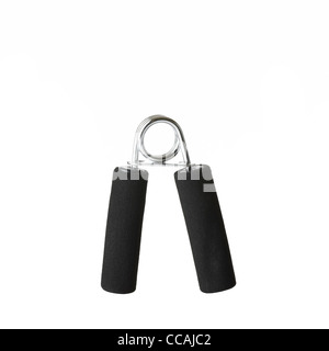Handgrip on a white background Stock Photo - Alamy
