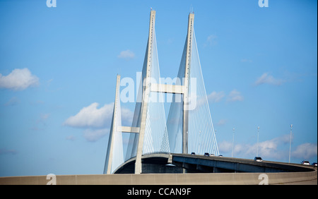 The Sidney Lanier Bridge in Brunswick, Georgia USA Stock Photo - Alamy