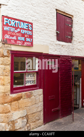 Fortunes Whitby kipper shop and smokehouse Whitby North Yorkshire Stock ...