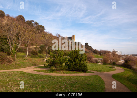 Lower Leas Coastal Park, Folkestone Stock Photo - Alamy