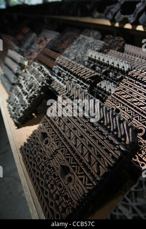copper stamp batik fabric production Yogyakarta Indonesia Stock Photo ...
