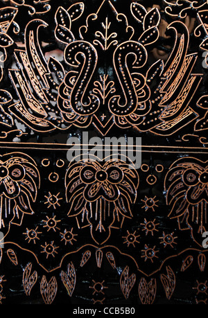 copper stamp batik fabric production Yogyakarta Indonesia Stock Photo ...