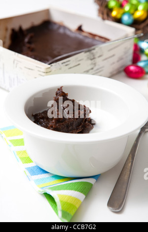 Traditional finnish Easter food, mammi, rye pudding Stock Photo - Alamy
