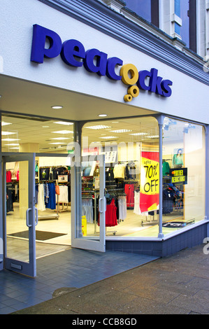 A Peacocks clothing store in Redruth, Cornwall, UK Stock Photo - Alamy