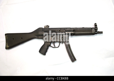 Heckier and koch MP5 9mm German submachine gun automatic weapon Stock ...