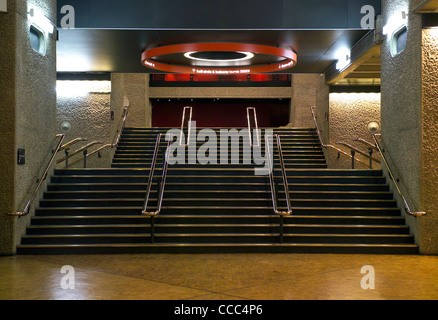 the barbican centre, ahmm llp. major refurbishment, art gallery ...