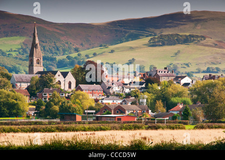 Town of Ruthin, Wales. The Collegiate Church of St Peter at St Peter’s ...