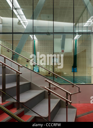 THE CHARTER SCHOOL NEW SPORTS HALL BLOCK Stock Photo - Alamy
