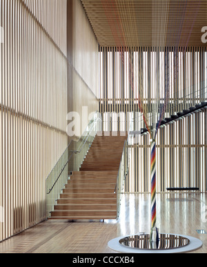 SUNTORY MUSEUM OF ART OVERALL INTERIOR VIEW - ENTRANCE CORRIDOR Stock ...