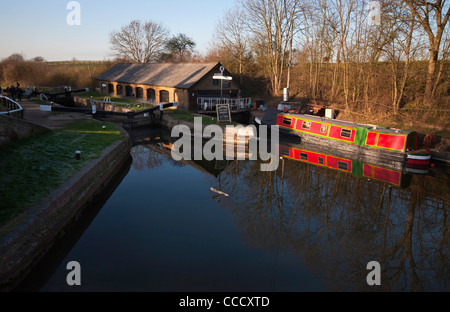 Bulbourne Dry Dock at the Junction of the Grand Union Canal and ...