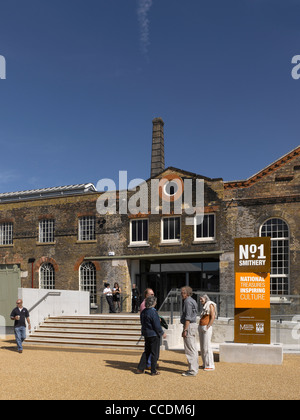 Smithery building Historic Dockyard Chatham, Medway Towns. Smithery is ...