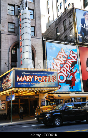 Broadway, Mary Poppins show poster, New York, USA Stock Photo - Alamy