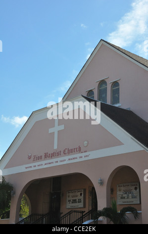Zion Baptist church, Nassau, Bahamas Stock Photo - Alamy