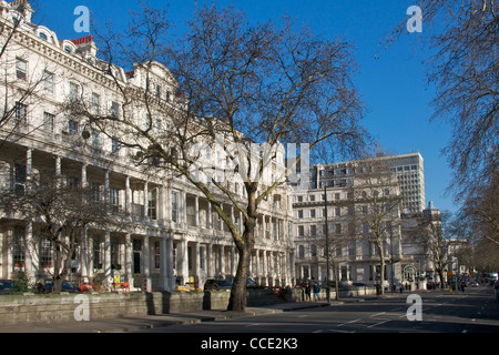 Lancaster Gate street, London Stock Photo - Alamy