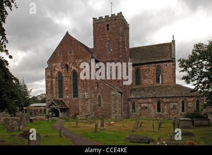 Dore Abbey in the village of Abbey Dore in the Golden Valley Stock ...