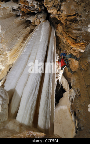 Reseau Felix Trombe part of the Reseau Felix Trombe-Hernre Morte cave ...