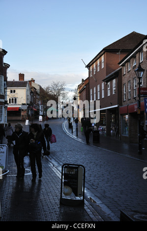 High Street, Stone, Staffordshire Stock Photo - Alamy