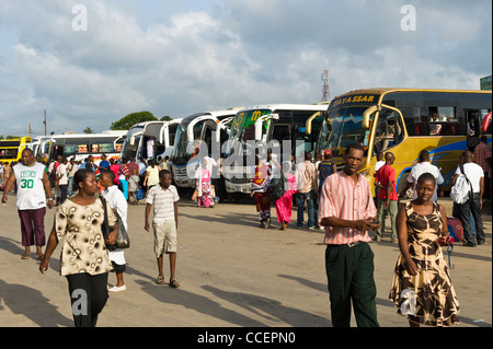 Ubungo bus terminal in Dar es Salaam Tanzania Stock Photo - Alamy