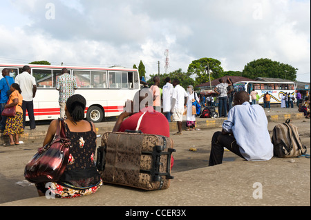Ubungo bus terminal in Dar es Salaam Tanzania Stock Photo - Alamy