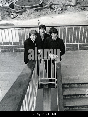 MINDBENDERS UK pop group in February 1966 from left: Eric Stewart, Rick ...