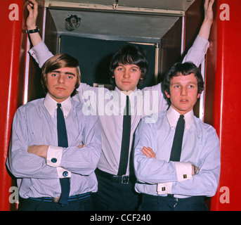 MINDBENDERS UK pop group in February 1966 from left: Eric Stewart, Rick ...