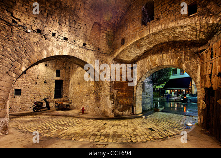 The castle of Aghios Georgios (Saint George), Kefalonia island Stock ...