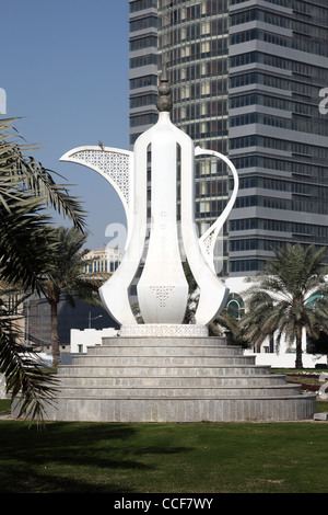 Traditional arabic coffee Doha, Qatar Stock Photo - Alamy