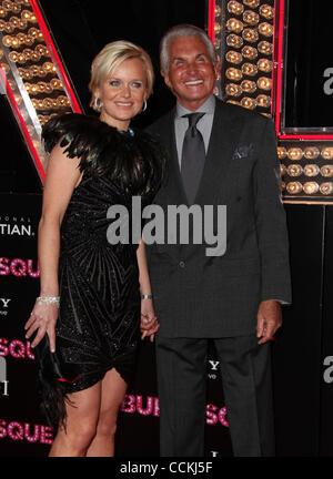 GEORGE HAMILTON & WIFE arrives for the premiere of the film 'Burlesque ...