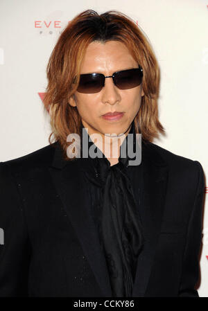 Yoshiki. 11 November 2010, Los Angeles, CA. 4th Annual Rock the Kasbah ...
