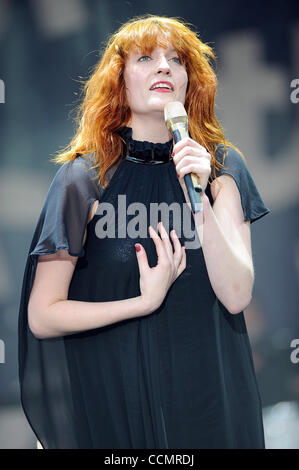 Florence Leontine Mary Welch of the band Florence And The Machine ...