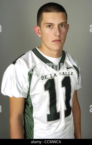 De La Salle football player Jordan Bouey, Wednesday, December 19, 2007 ...