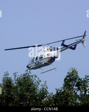 The New Jersey State Police helicopter landing at an airport in ...