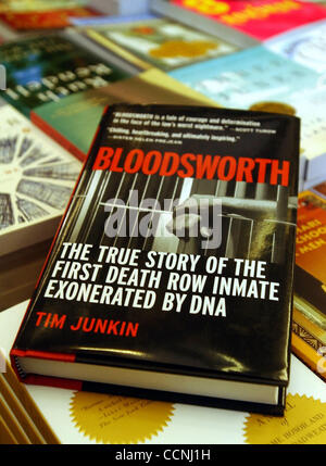 Author Tim Junkin's book, Bloodsworth, is about the first Death Row ...