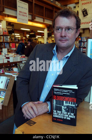 Author Tim Junkin's book, Bloodsworth, is about the first Death Row ...