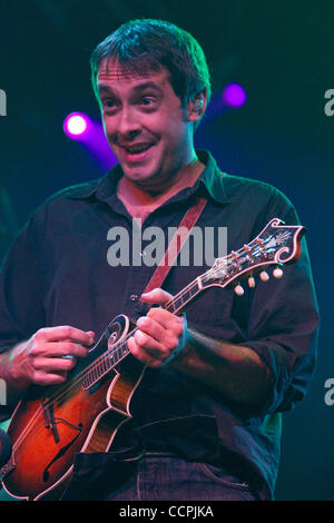 Mandolinist Jeff Austin of the Yonder Mountain String Band is shown ...