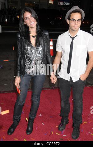 Angie Simms at the "Jackass 3D" premiere held at the Chinese theatre in ...