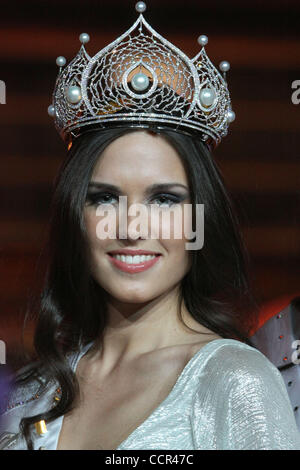 Moscow. The winner of the beauty contest `Miss Moscow - 2023` Angelina ...