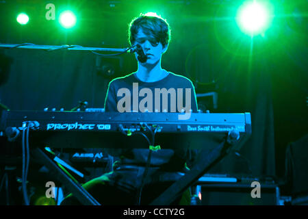 James Blake performs at Stubbs during SXSW 2011 in Austin Texas on ...
