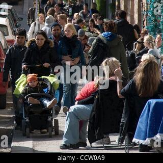 SoFo the South of Folkungagatan area Södermalm district Stockholm ...